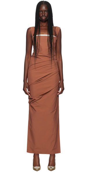 Paris Georgia - Orange Raf Maxi Dress