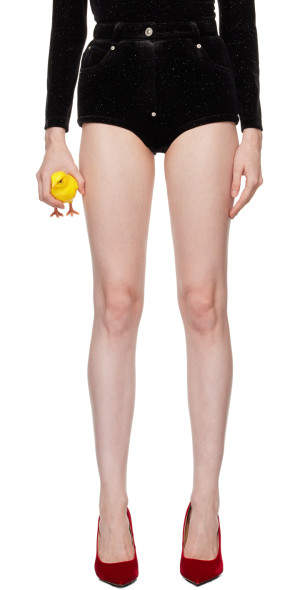 Pushbutton - Black Micro Shorts