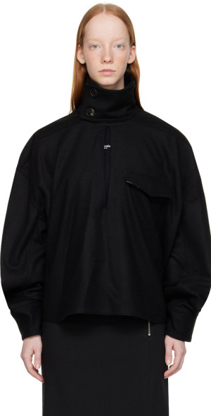 Quira - SSENSE Exclusive Black Boxy Jacket