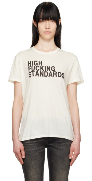 R13 - Off-White 'High F Standards' Boy T-shirt