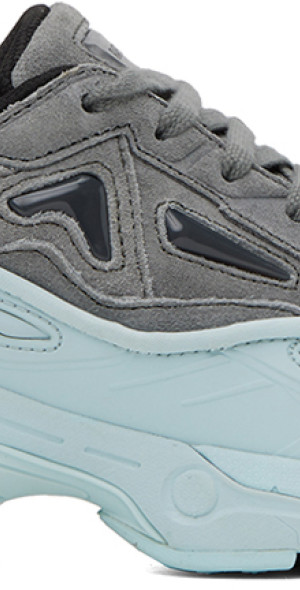 Raf Simons - Gray & Blue Pharaxus Sneakers