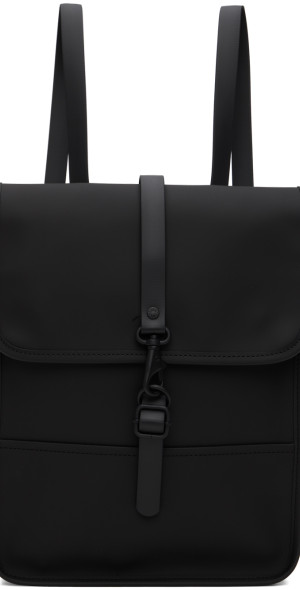 RAINS - Black Micro Backpack