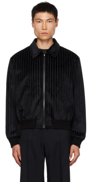 Recto - Black Striped Jacket