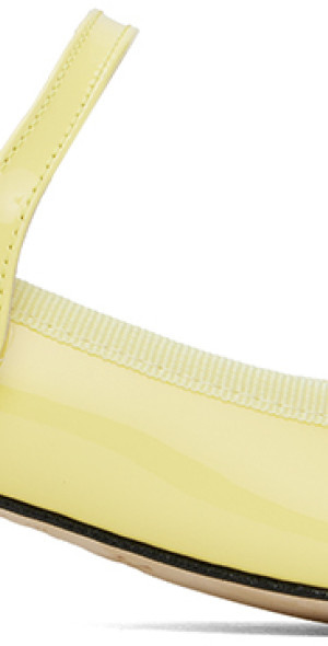 Repetto - Yellow Rose Mary Jane Heels