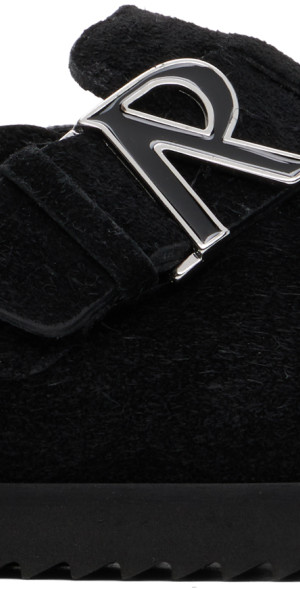 Represent - Black Initial Mules