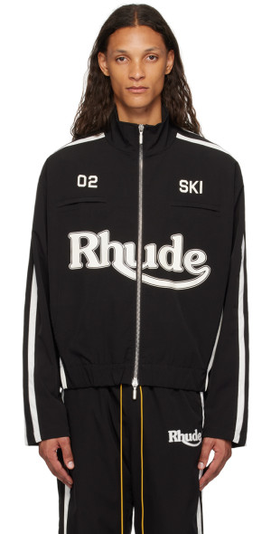 Rhude - Black Ski Track Jacket