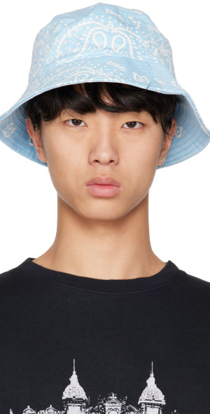 Rhude - Blue Bandana Bucket Hat