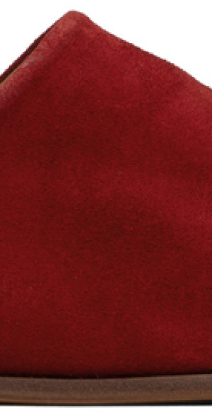 Rhude - Red Chateau Suede Mules