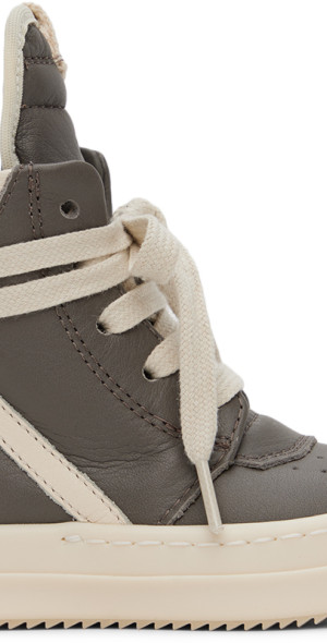 Rick Owens - Baby Gray & Off-White Babygeo Sneakers