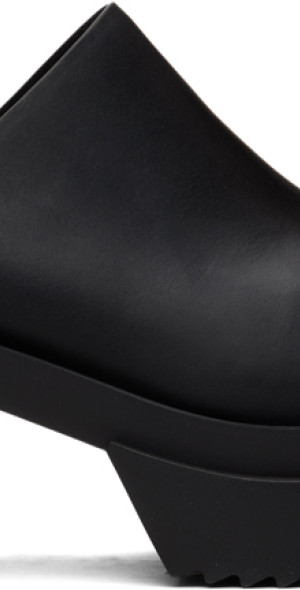 Rick Owens - Black Bogun Slide Loafers