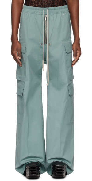 Rick Owens - Blue Hollywood Cargobela Cargo Pants