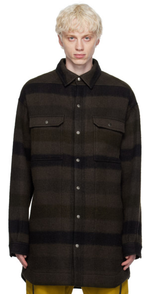 Rick Owens - Brown Oversized Jacket