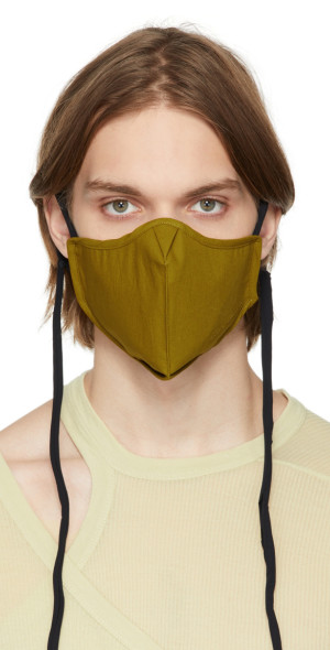 Rick Owens - Green Cotton Mask