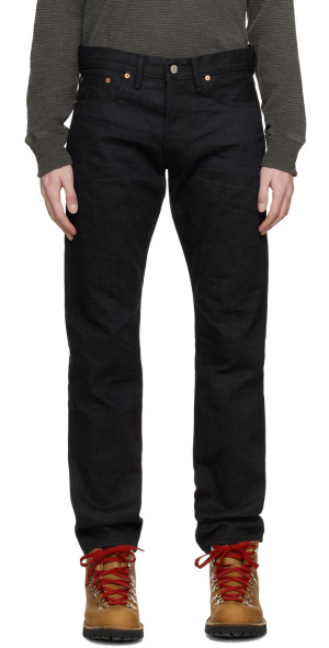 RRL - Black Slim-Fit Jeans