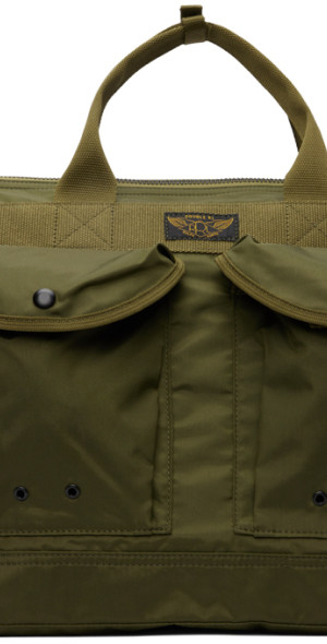 RRL - Green Utility Duffle Bag