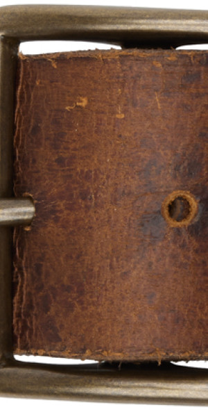 RRL - Tan Distressed Leather Belt