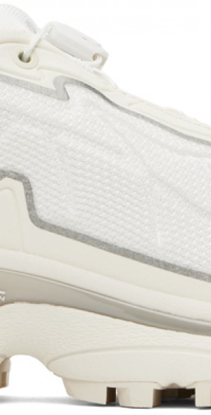 Salomon - White & Silver XT-Slate Sneakers