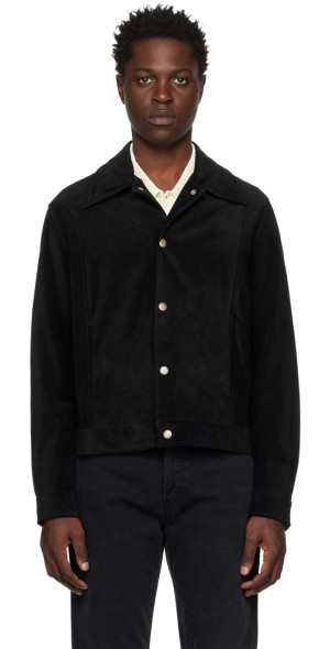 Séfr - Black Enzo Suede Jacket