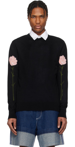 Simone Rocha - Black Carnation Sweater