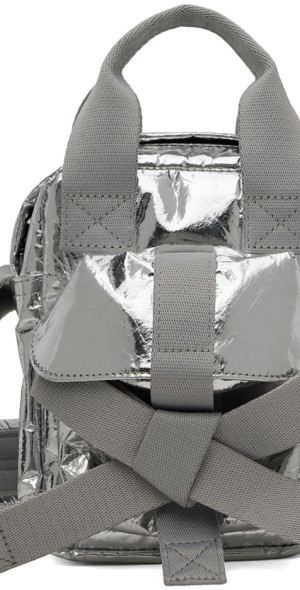 Simone Rocha - Silver Mini Classic Bow Bag