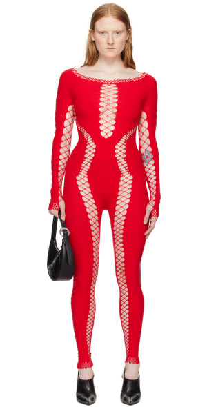 Sinead Gorey - Red Cut Out Jumpsuit