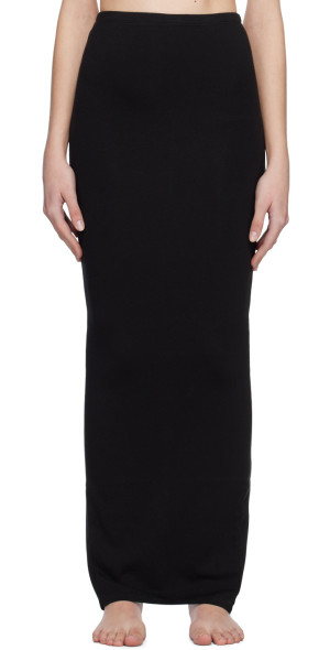 SKIMS - Black Outdoor Basics Long Skirt