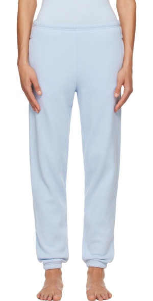 SKIMS - Blue Cotton Fleece Classic Jogger Lounge Pants