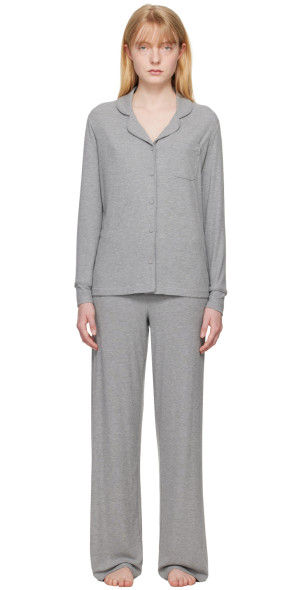 SKIMS - Gray Soft Lounge Sleep Set