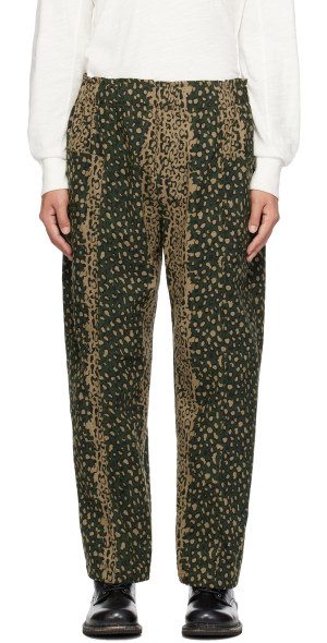 South2 West8 - Green Army String Trousers