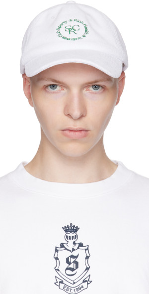 Sporty & Rich - White Sponge Cap