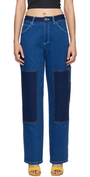 Staud - Blue Painter Jeans
