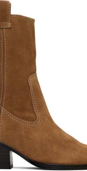 Staud - Tan June Boots