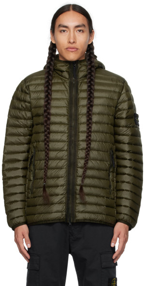 Stone Island - Khaki Packable Down Jacket