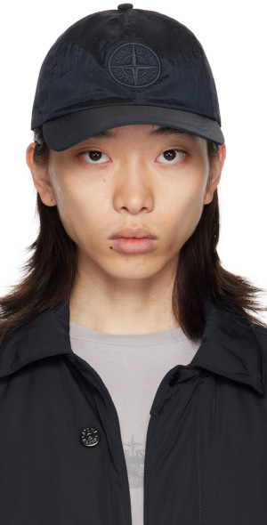Stone Island - Navy Nylon Metal Cap