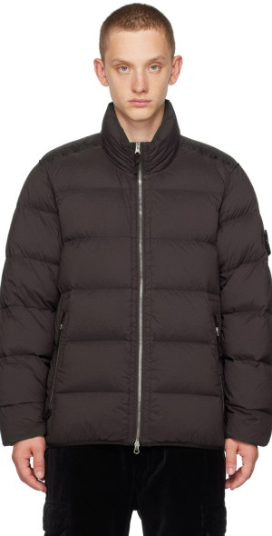 Stone Island - Purple Seamless Tunnel Down Jacket