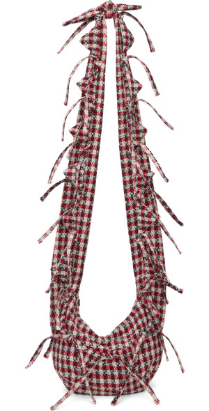 STRONGTHE - Red & White Mini Talisman Bag