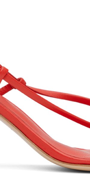 Studio Amelia - Red Entwined 70 Heeled Sandals