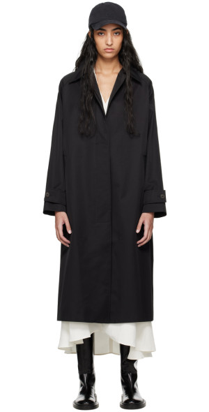 Studio Nicholson - Black Holin Trench Coat