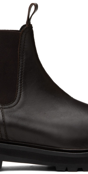 Studio Nicholson - Brown Kick Chelsea Boots