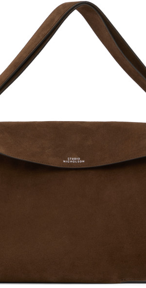 Studio Nicholson - Brown Shiboru Suede Bag