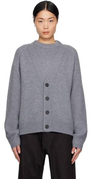 Studio Nicholson - Gray Michel Cardigan