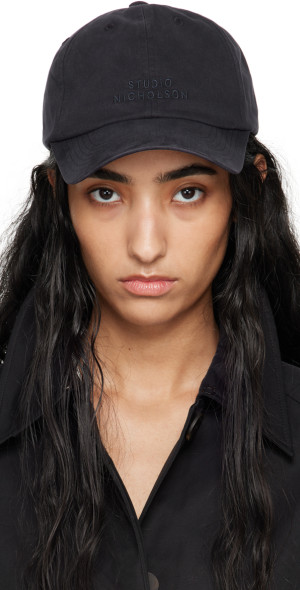 Studio Nicholson - Navy Logo Cap