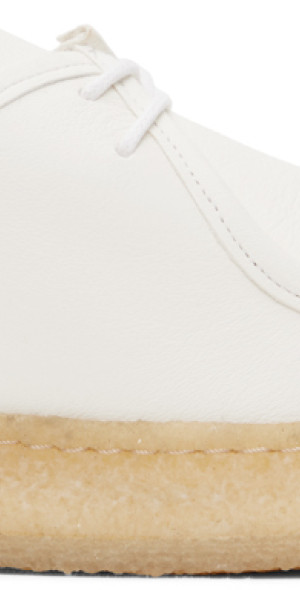 Studio Nicholson - White Leitch Oxfords