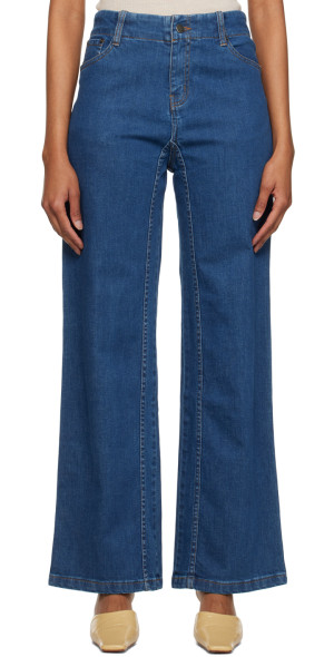 Subtle Le Nguyen - Blue On-Ward Jeans