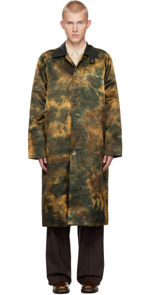 Sunflower - Green Raglan Splash Coat