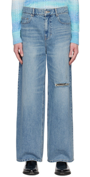 System - Blue Distressed Jeans