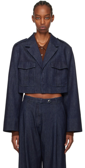 The Garment - Navy Eclipse Denim Jacket