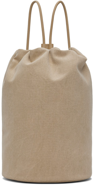 The Row - Beige Sporty Backpack