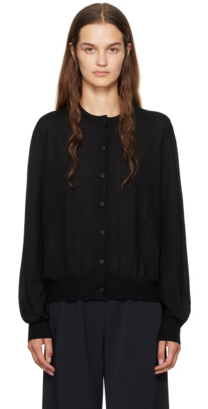 The Row - Black Battersea Cardigan