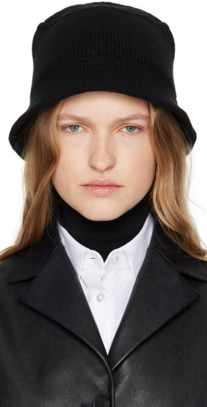 The Row - Black Burke Bucket Hat